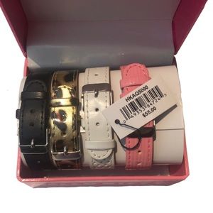 Hello Kitty | Jewelry | Nwt Hello Kitty Watch With Interchangeable ...
